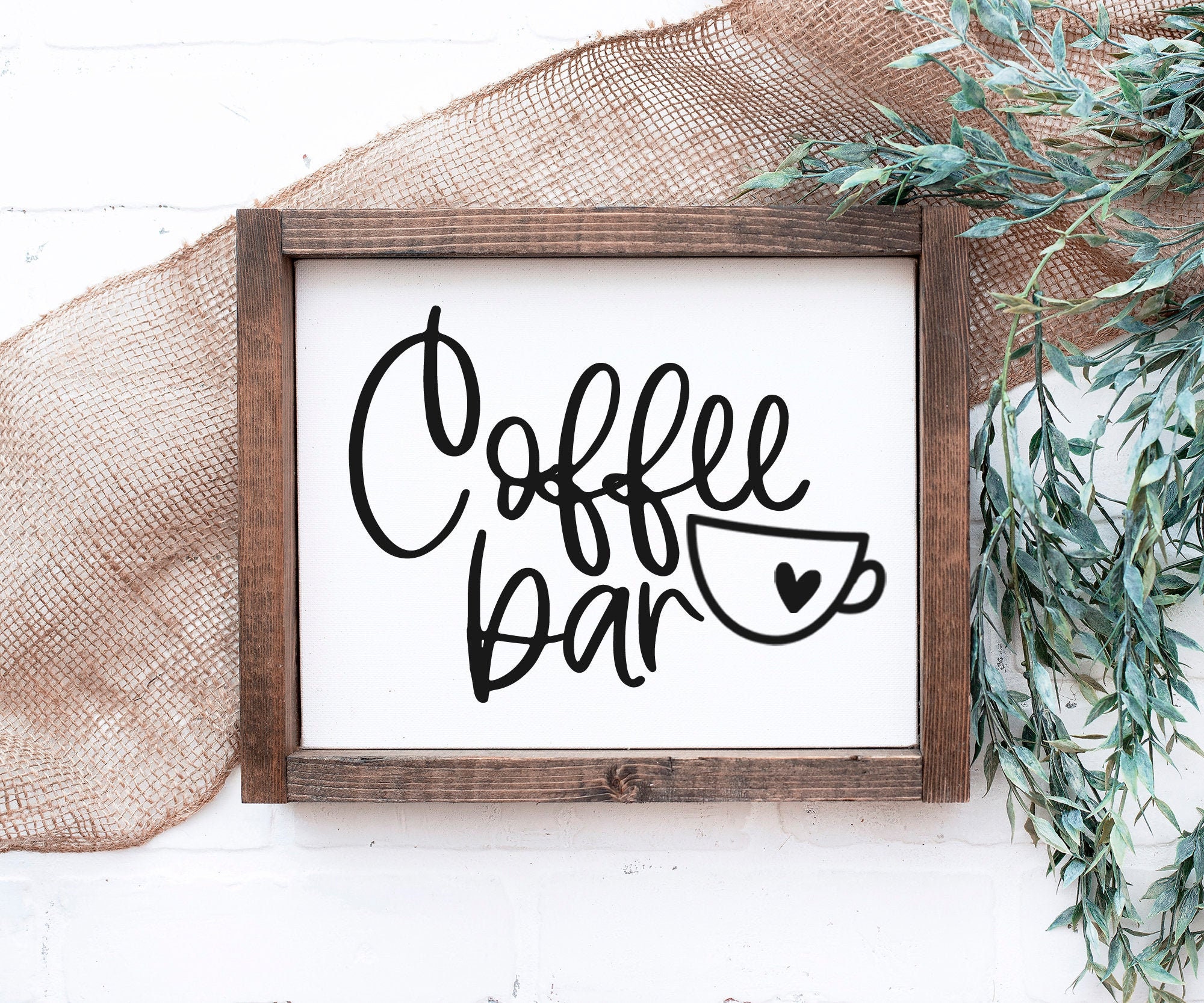 Coffee Bar Sign Coffee Bar Svg Coffee Svg Funny Coffee | Etsy