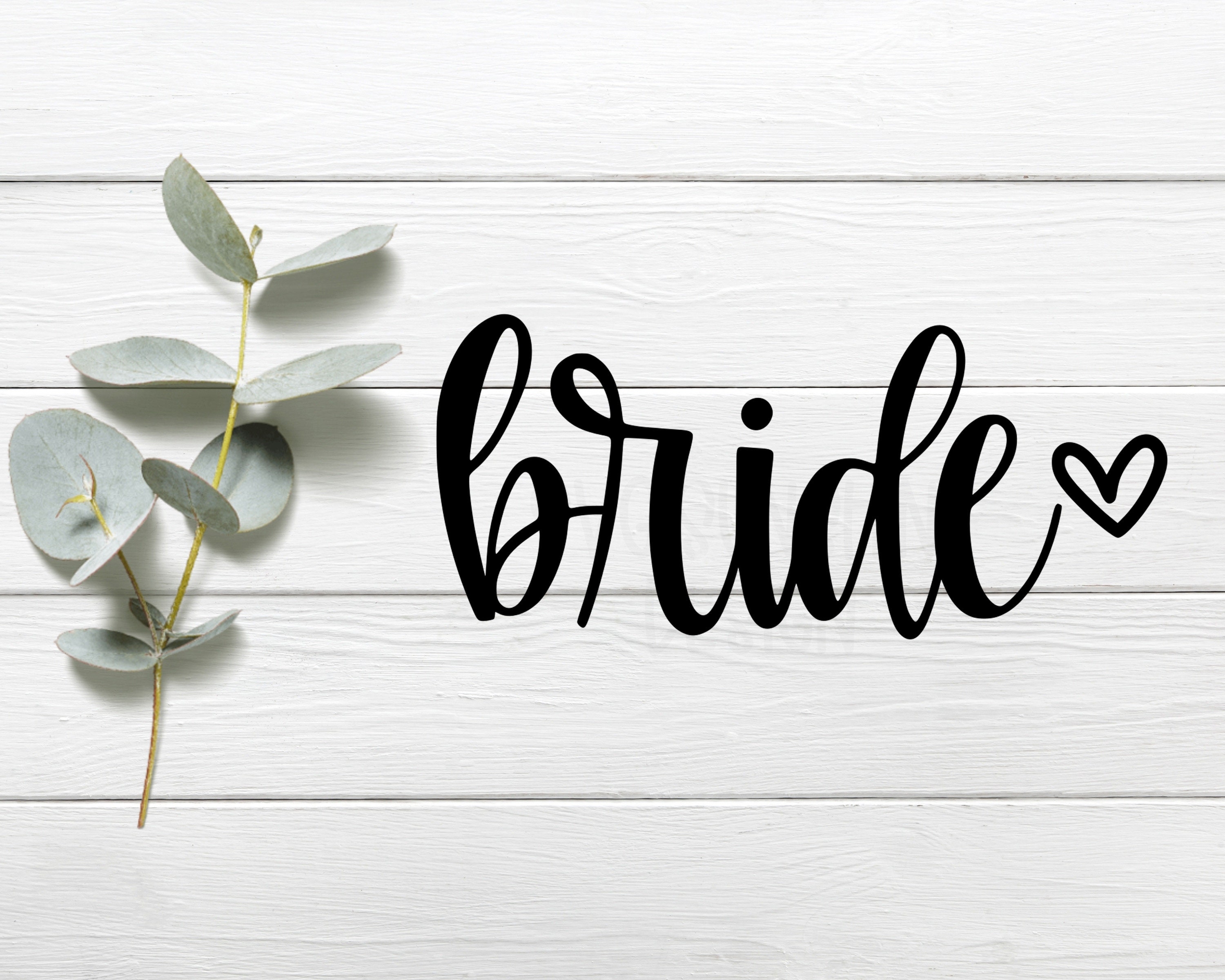 Bride SVG Wedding Svg Marriage Svg Wedding Party Svg | Etsy Canada