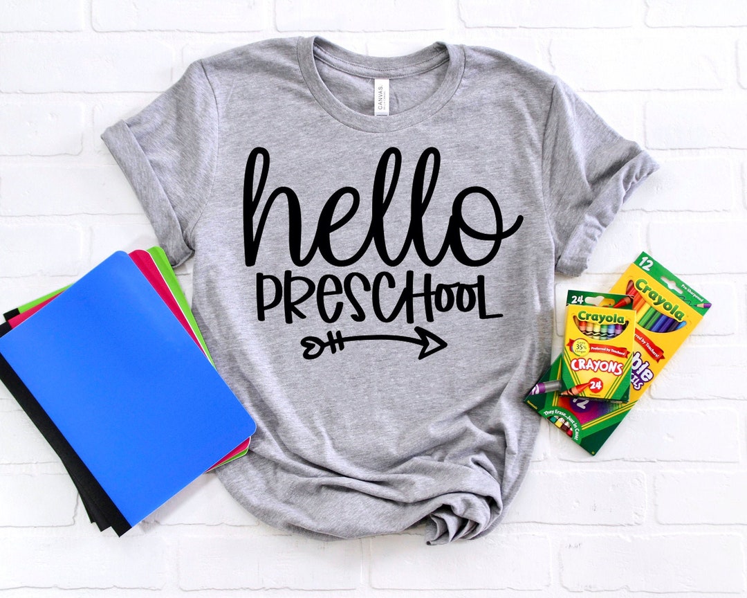Hola Preescolar SVG / Preescolar Svg / Primer Día dePrecolación Svg ...