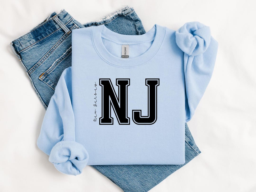 New Jersey SVG PNG State Svg NJ Svg Jersey Shirt Svg University Shirt ...