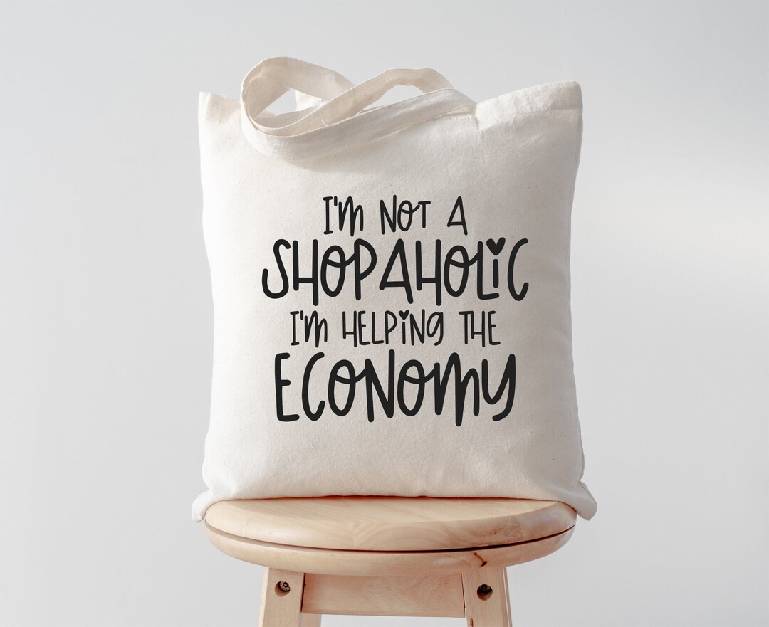 Shopping SVG Shopaholic Svg I'm Not A Shopaholic - Etsy