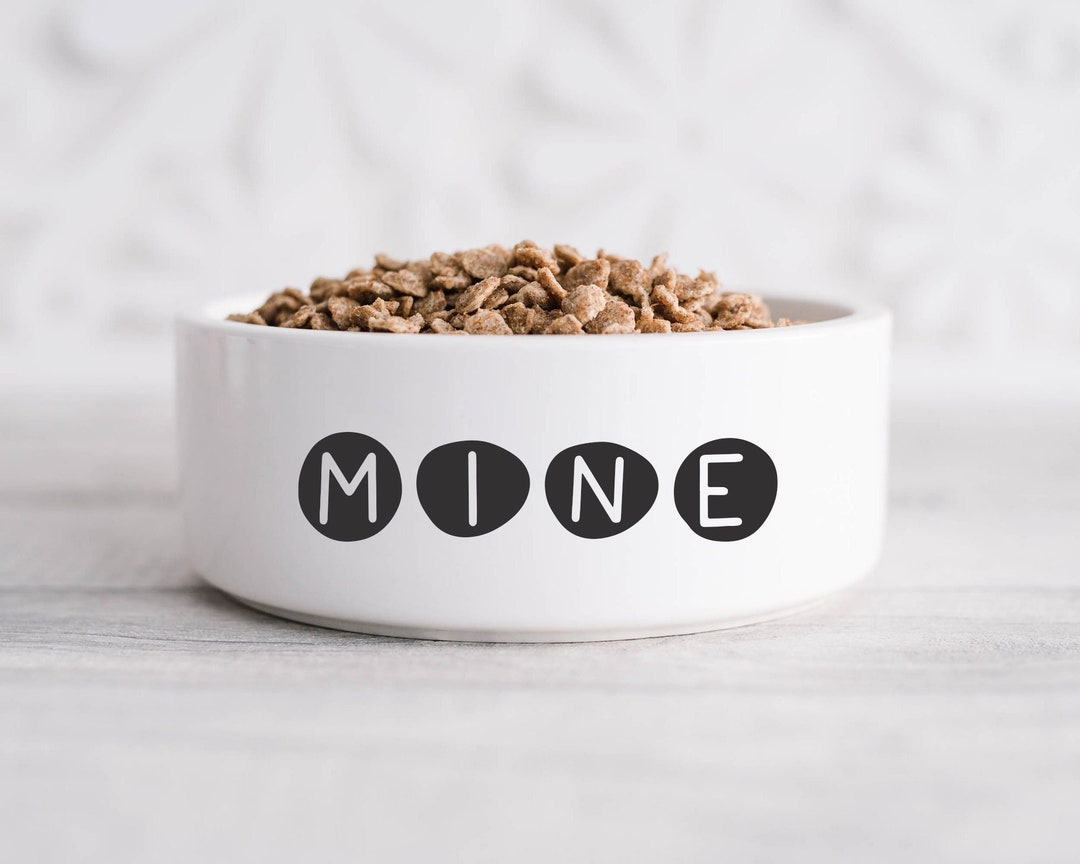 Mine SVG Dog Bowl Svg Cat Bowl Svg Dog Treats Svg Cat - Etsy