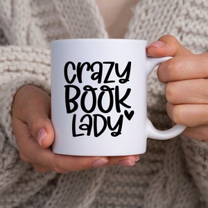 Crazy Book Lady SVG Book Svg Reading Svg Read Svg Love - Etsy