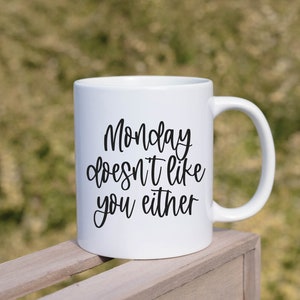 Monday SVG Funny Svg Sarcastic Quotes Svg Work Funny Svg | Etsy