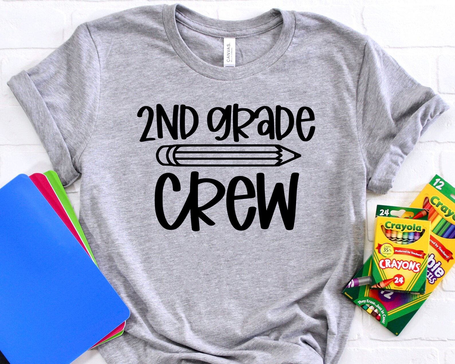 2nd Grade Crew SVG Second Grade Crew Svg Second Grader Svg - Etsy