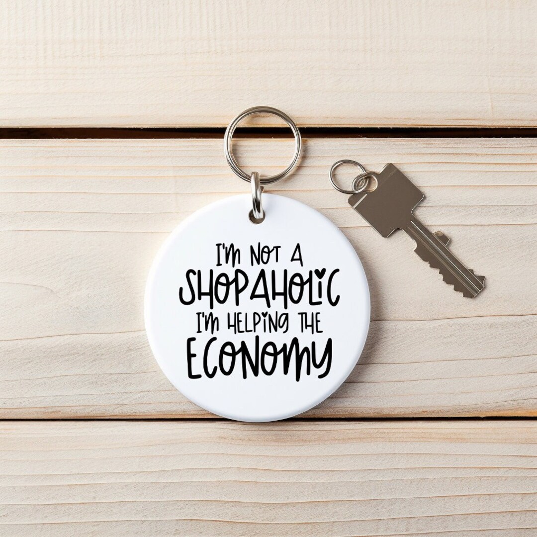 Funny Shopping SVG Shopaholic Svg I'm Not A Shopaholic I'm Helping the ...