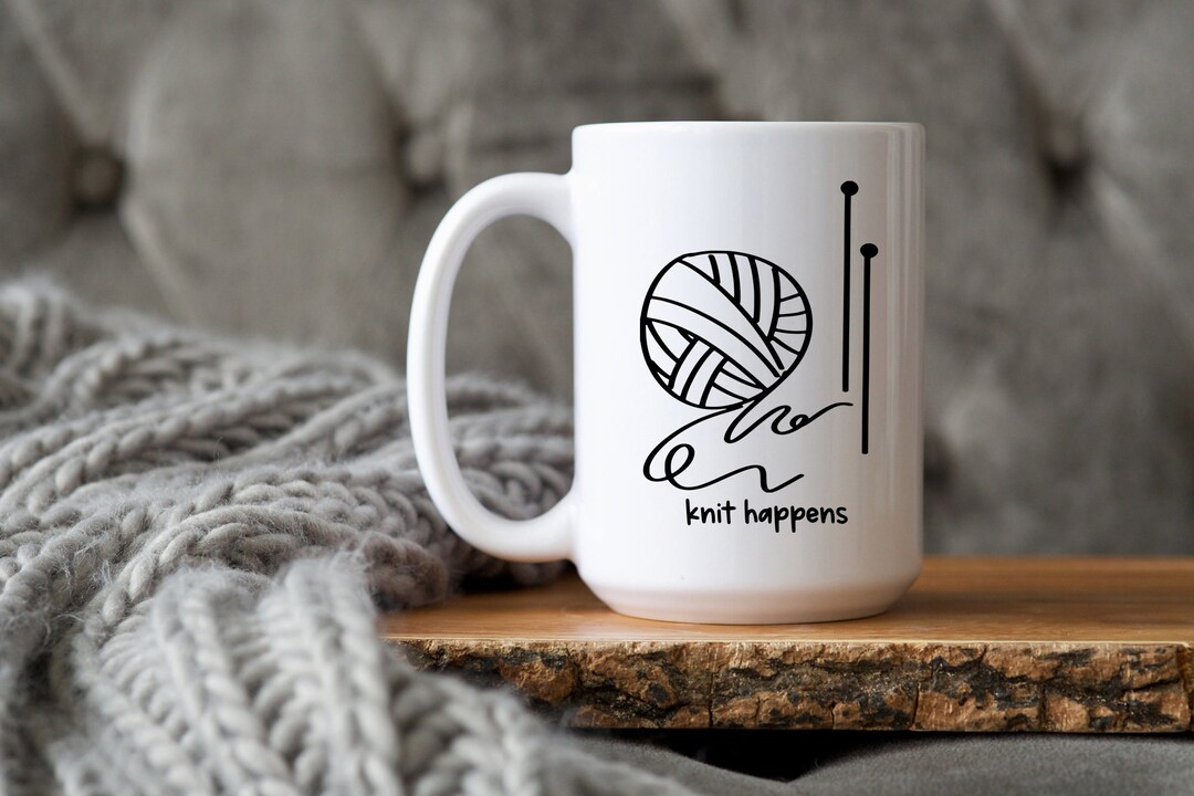 Knit Happens SVG / Knitting Svg / Knit Svg / Sewing Svg / Craft Svg ...