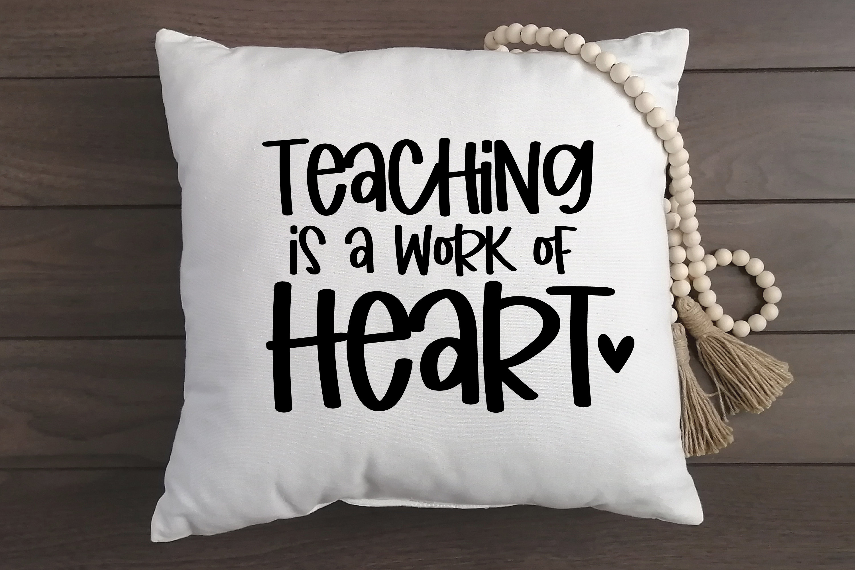 Teaching is A Work of Heart SVG Teacher Svg Teach Svg - Etsy