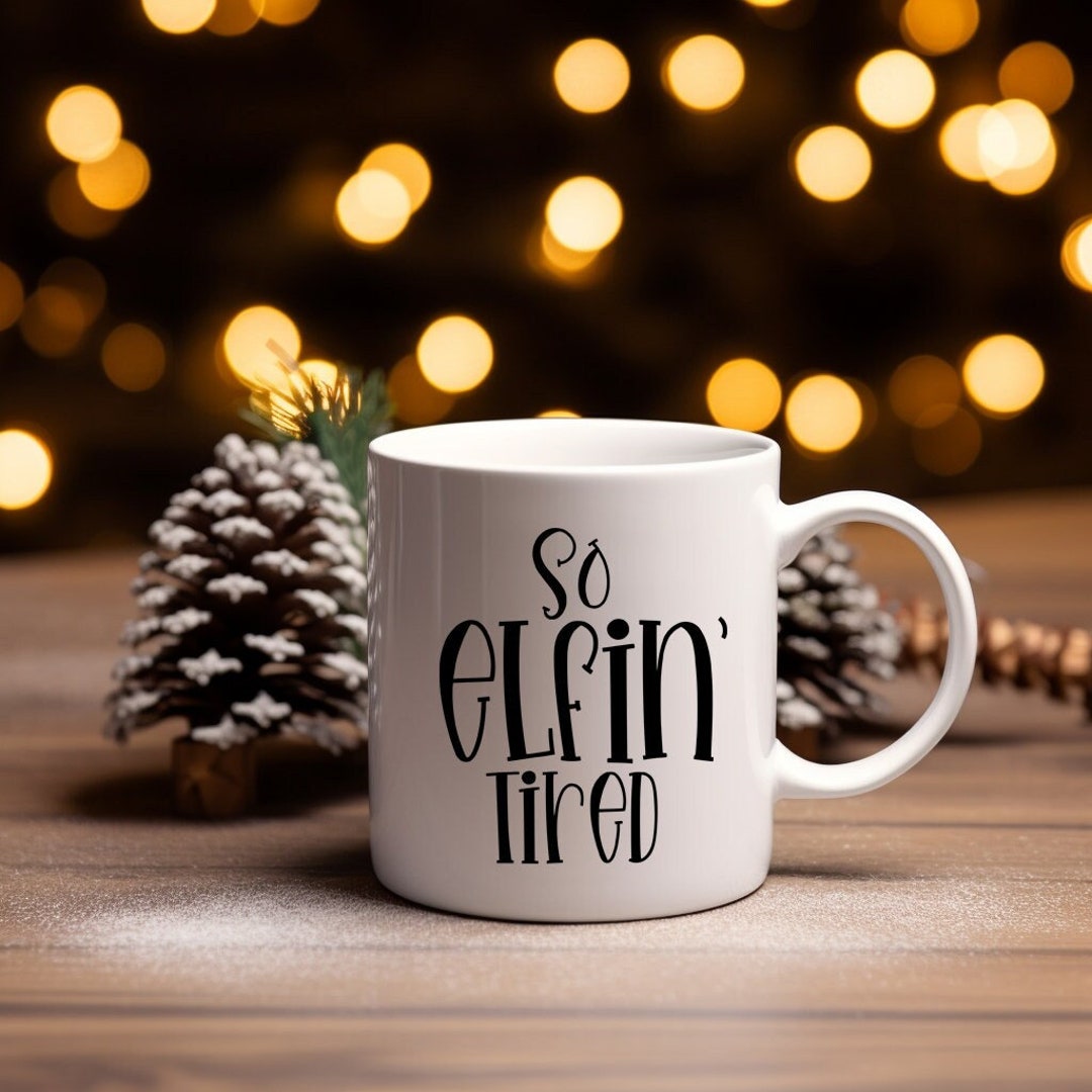 Elf SVG so Elfing Tired Svg Elf Svg Funny Christmas Svg - Etsy Canada