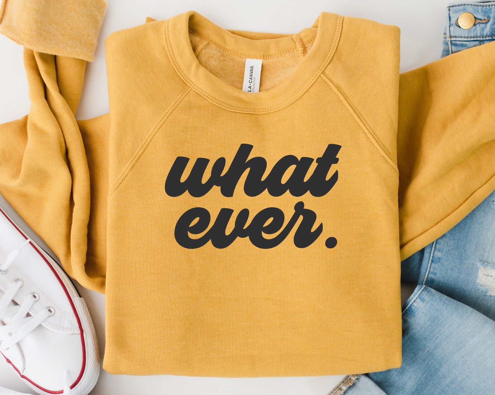 Whatever SVG No One Cares Svg Nope Svg Funny Quote Svg - Etsy