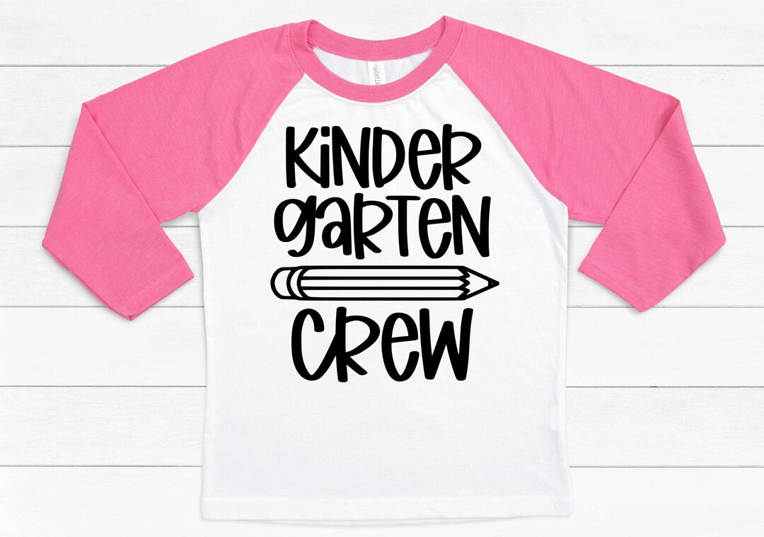 Kindergarten Crew SVG Kindergarten Svg First Day Of Kindergarten Svg ...