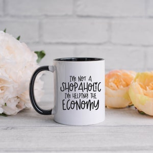 Shopping SVG Shopaholic Svg I'm Not A Shopaholic I'm Helping the ...