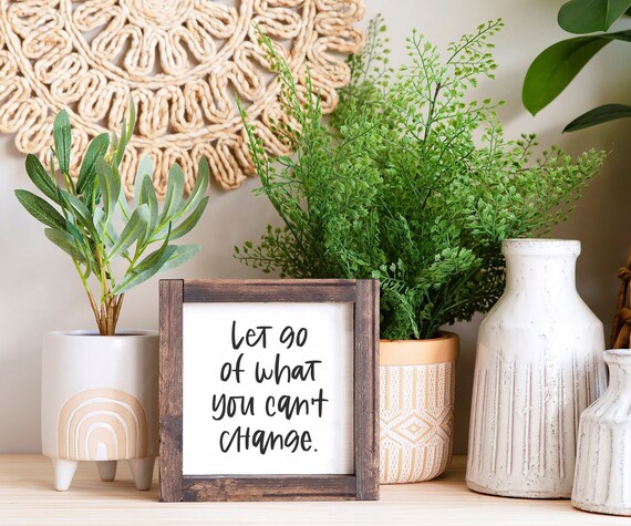 Inspirational SVG Inspirational Quote Svg Let Go of What | Etsy