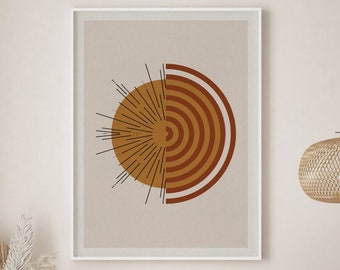 Rising Sun Poster - Etsy
