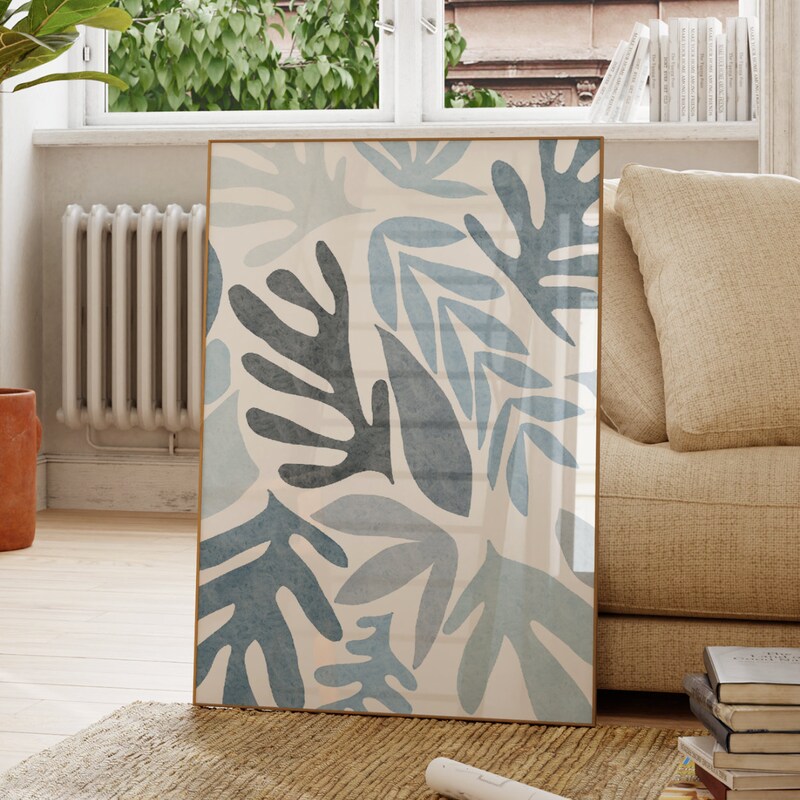 Modern Botanical Art - Etsy