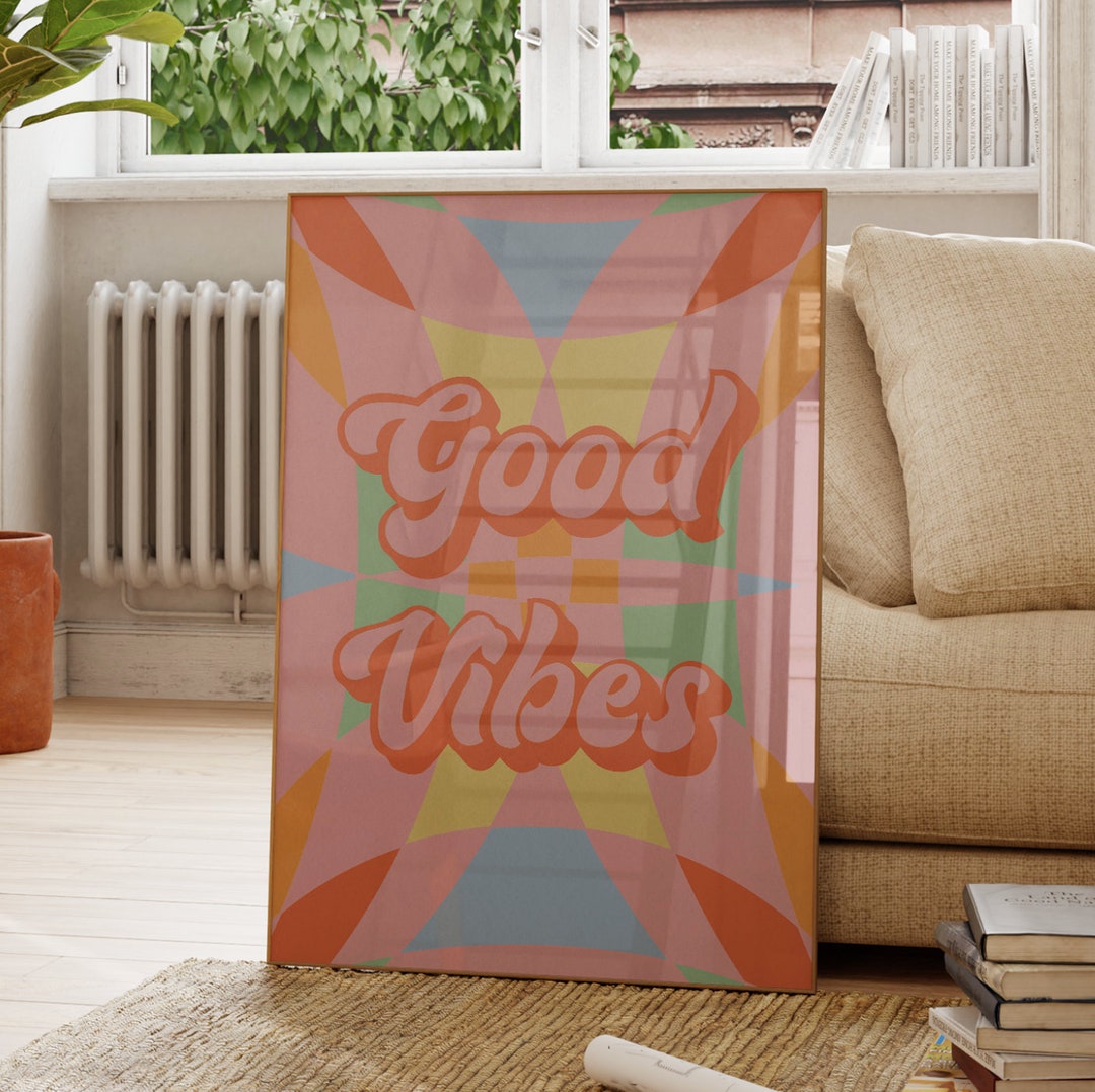 Groovy Poster, 70s Retro Print, Vintage Wall Art, Printable Wall Art ...