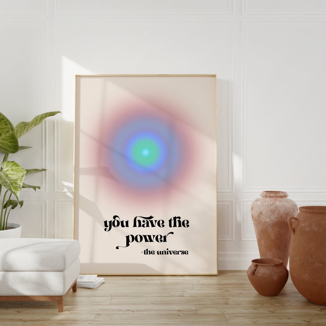 Aura Poster Set of 2 Printable Wall Art Retro Wall Gallery | Etsy