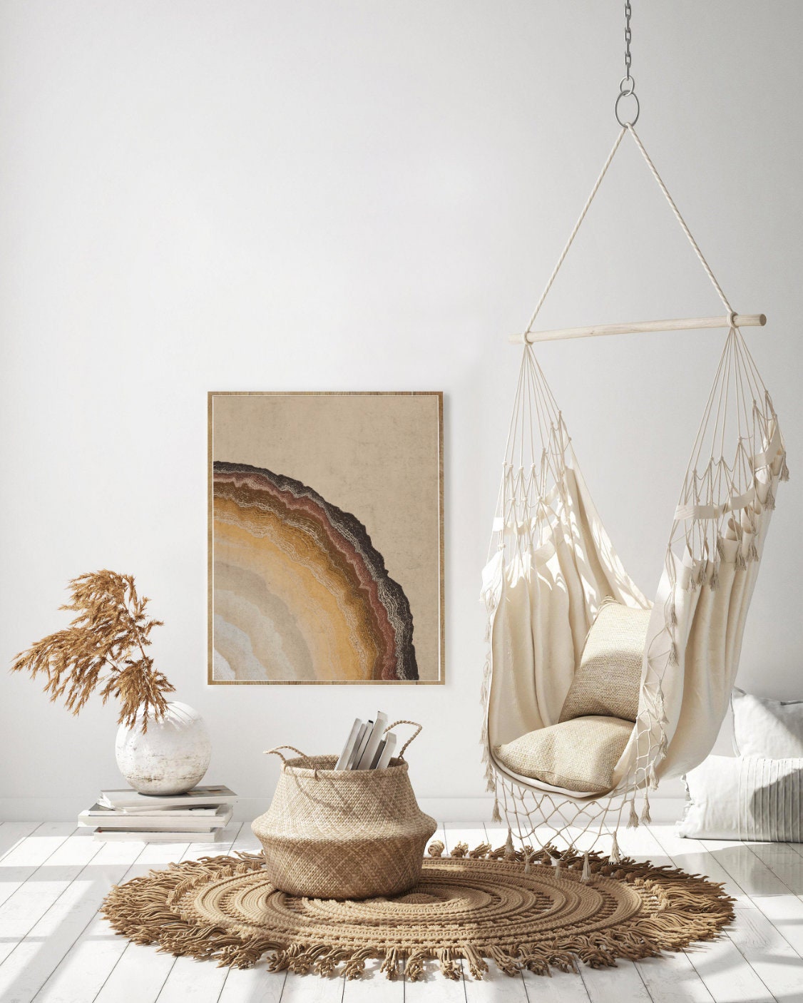 Gemstone Drawing Printable Wall Art Abstract Art Print - Etsy