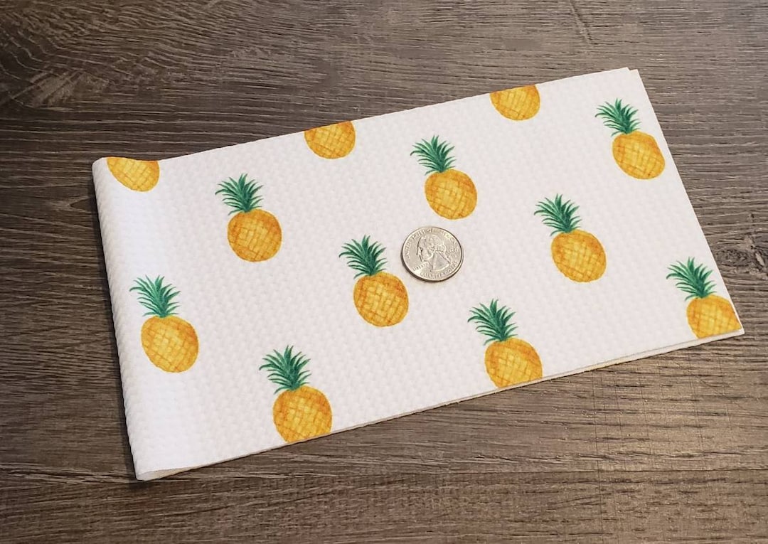 Pineapple Bullet Fabric Strip | Bow Making | Scrunchie | Shop More ...