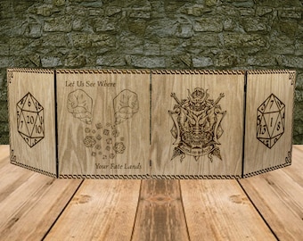 4 Panel Dm Screen | Etsy