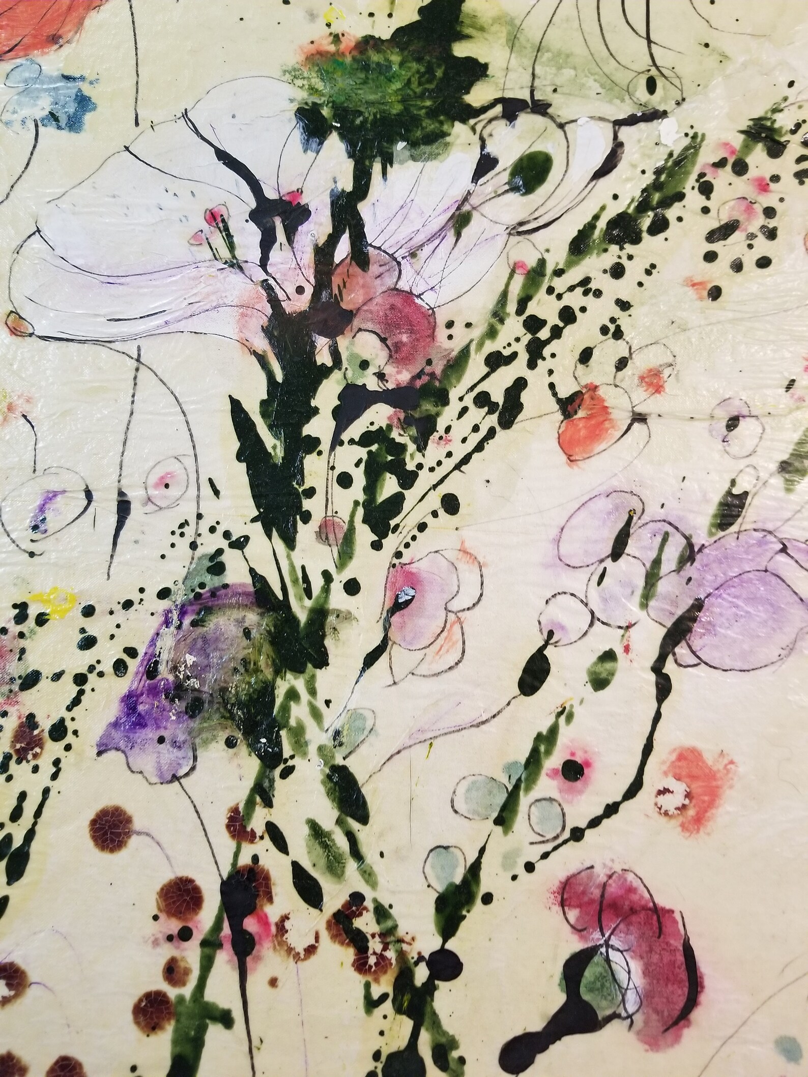 Alfred Huber Original Mixed Media on Canvas - Etsy