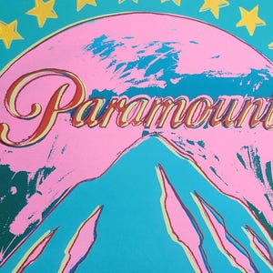 ANDY WARHOL Lithograph by CMOA "paramount" Plate Signed/pencil Numbered ...