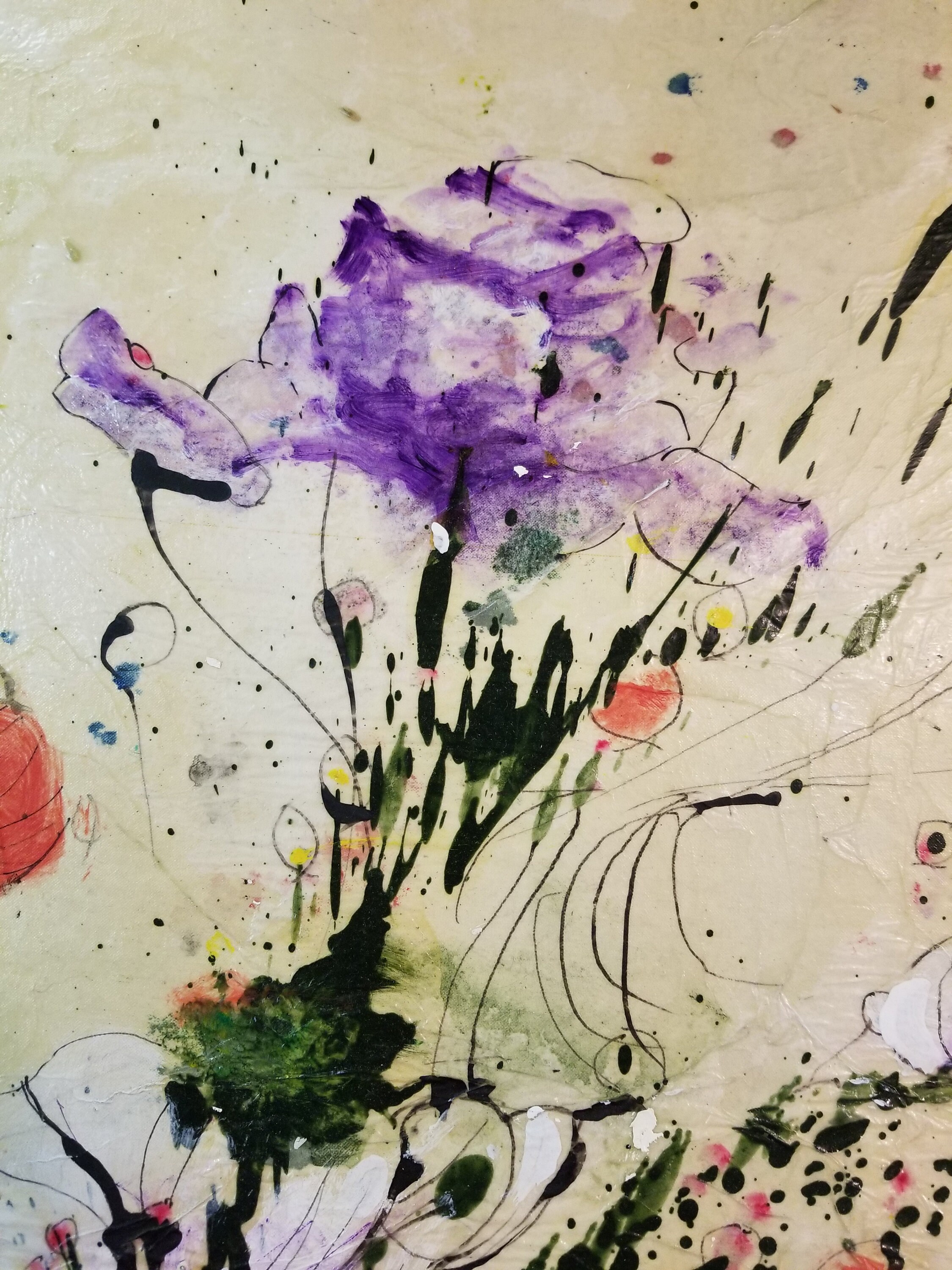 Alfred Huber Original Mixed Media on Canvas - Etsy