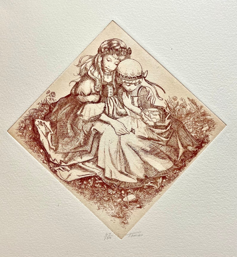 JENNIE TOMAO Butterflies Limited Edition Etching Hand - Etsy