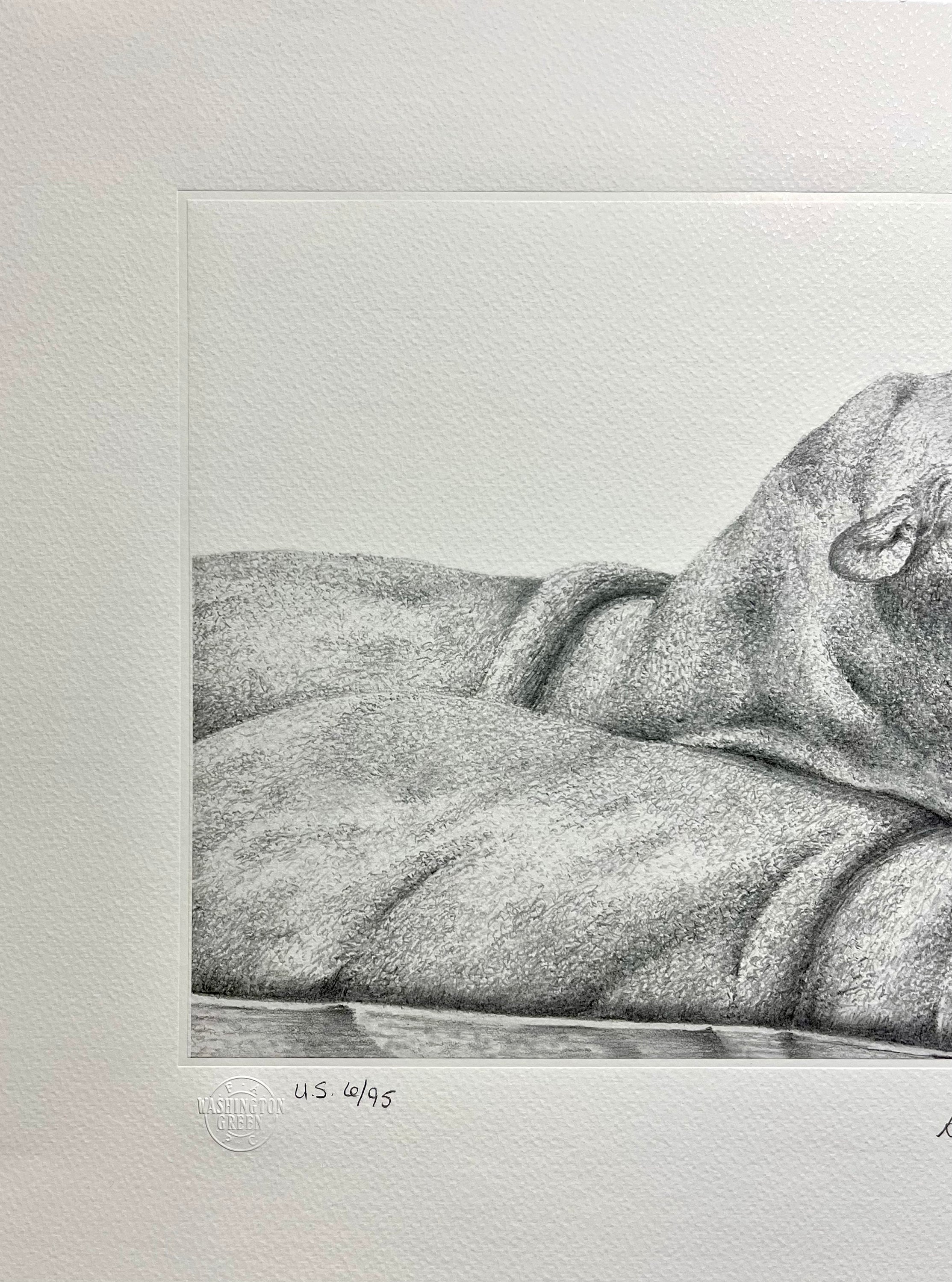 Peter Hildick sleeping It Off Offset Lithograph Hand Signed & Numbered - Etsy