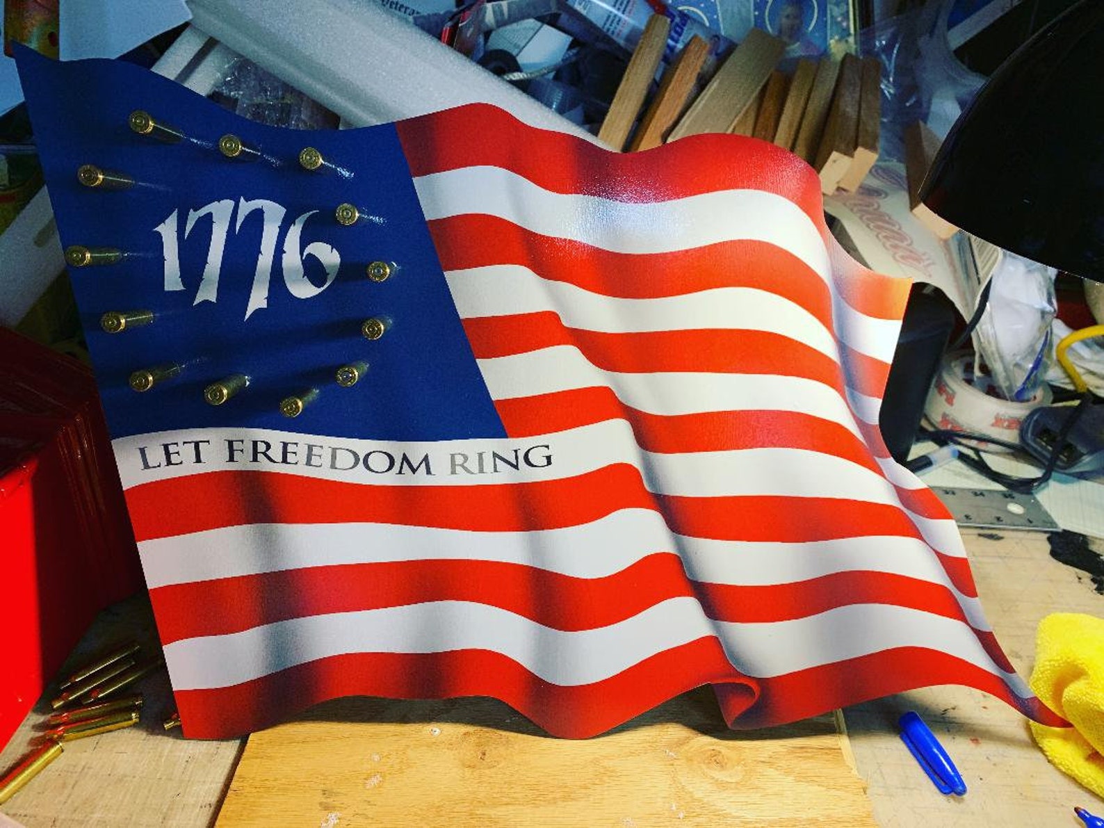 1776 BETSY ROSS Let Freedom Ring Flags - Etsy