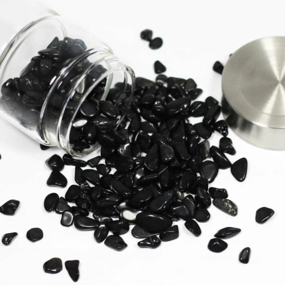 Obsidian Water Bottle (500 Ml) - Protection by Warding off Negative ...