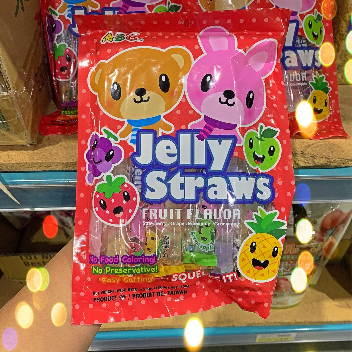 Tiktok Jelly Ice Bar Straws Candies Popping Jello Shot Fruit Etsy