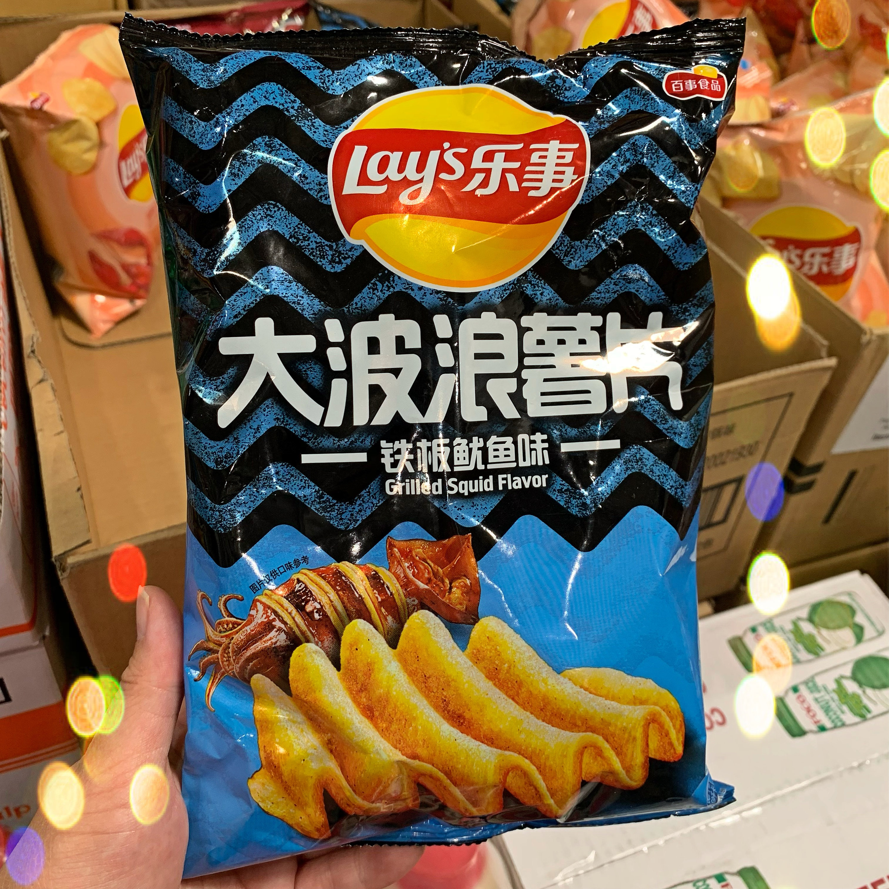Lays Chips Grilled Squid Exotic Flavor Rare Import TikTok | Etsy