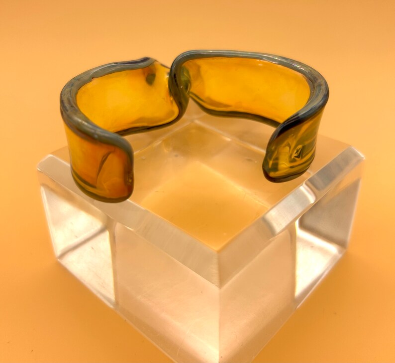 Murano Glass Vintage Cuff Braceket - Etsy