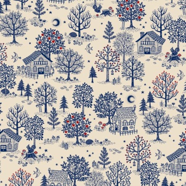 Forest Fabric - Etsy