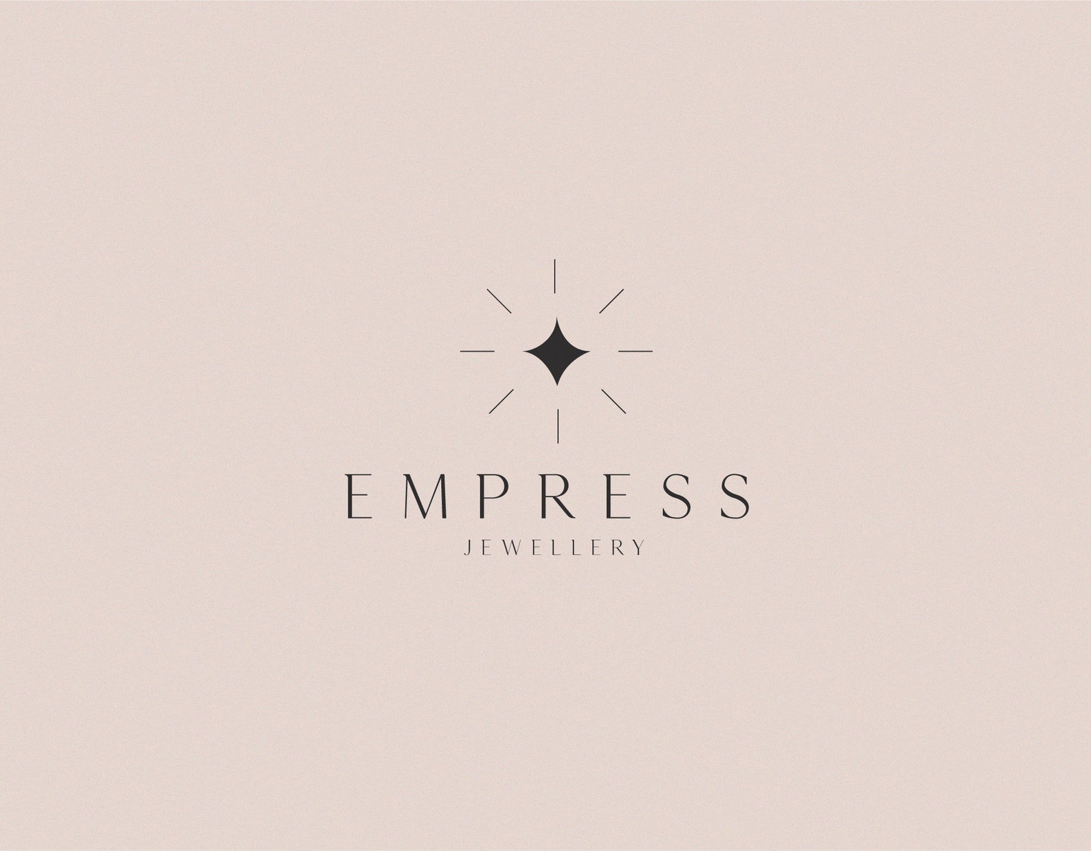 Jewelry Logo / Minimalist Logo / Modern Logo / Branding Set | Etsy