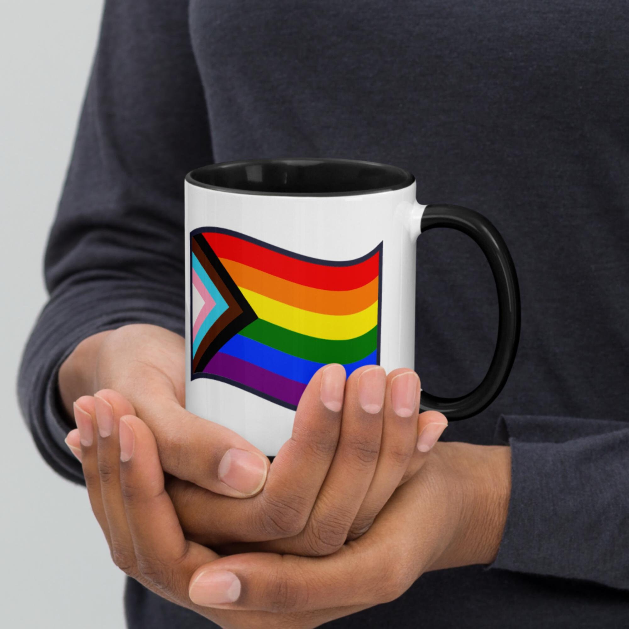 Barack Obama Coffee Mug With Progress Pride Flag - Etsy UK