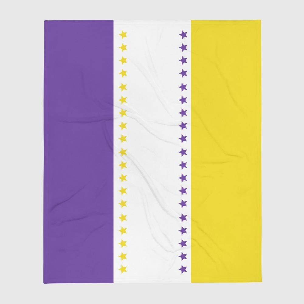 Women's Suffragette Flag Throw Blanket, 19th Amendment, Votes for Women ...