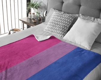 Progress Pride Flag Throw Blanket LGBTQ Pride Flag Rainbow | Etsy