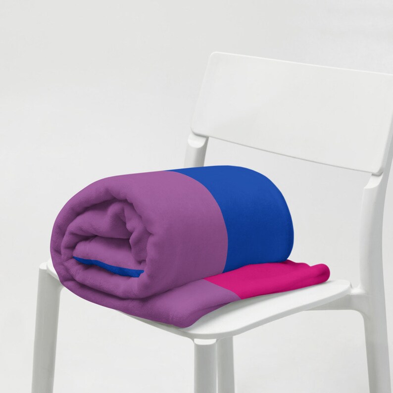 Bisexual Pride Flag Throw Blanket - Etsy