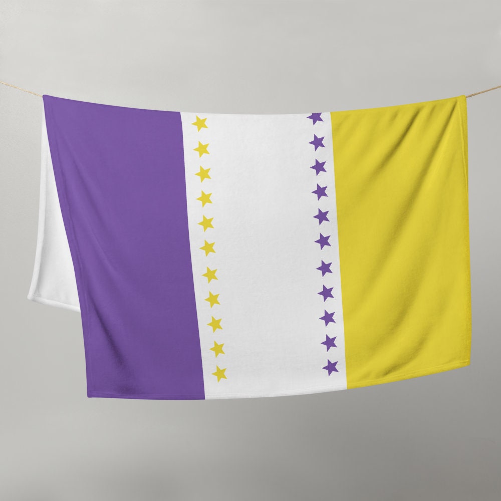 Women's Suffragette Flag Throw Blanket, 19th Amendment, Votes for Women ...