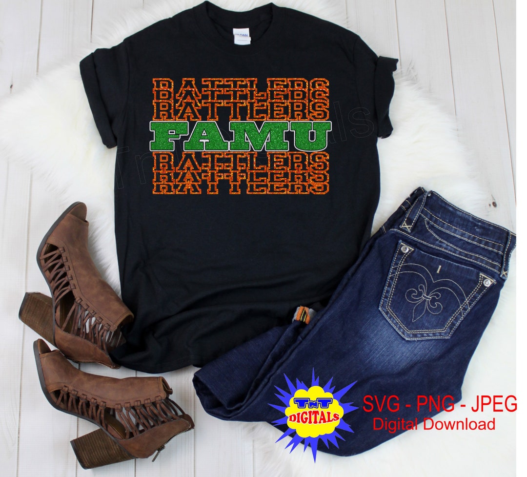 Stacked - FAMU Rattlers - Florida A & M University - Digital Download ...