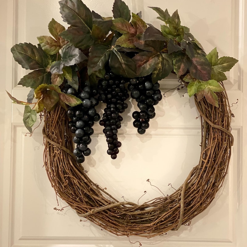 Grape Vine Wreath Summer - Etsy