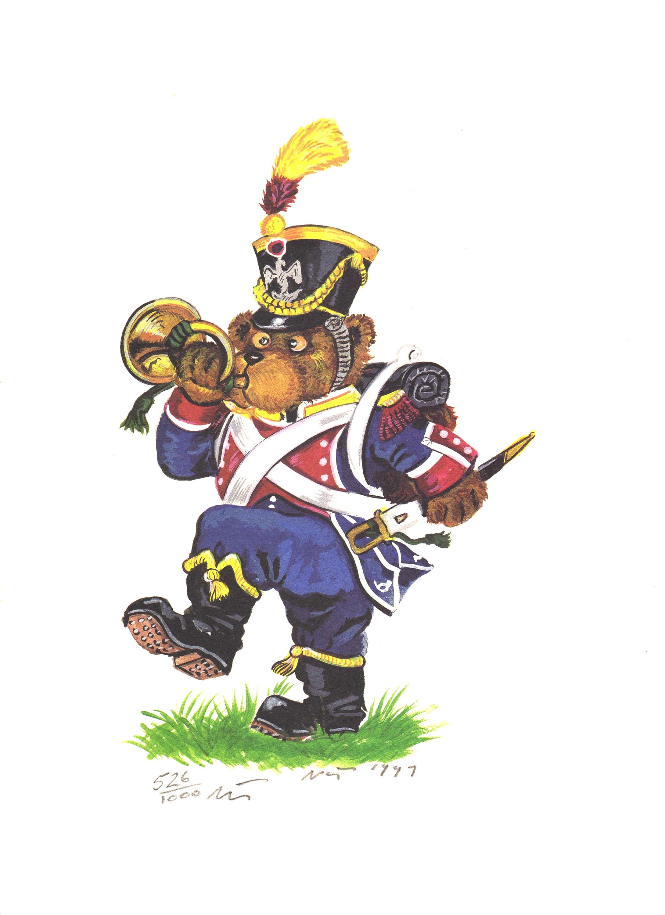 Napoleonic Teddy Bears of 1815 - the Complete Set - Etsy