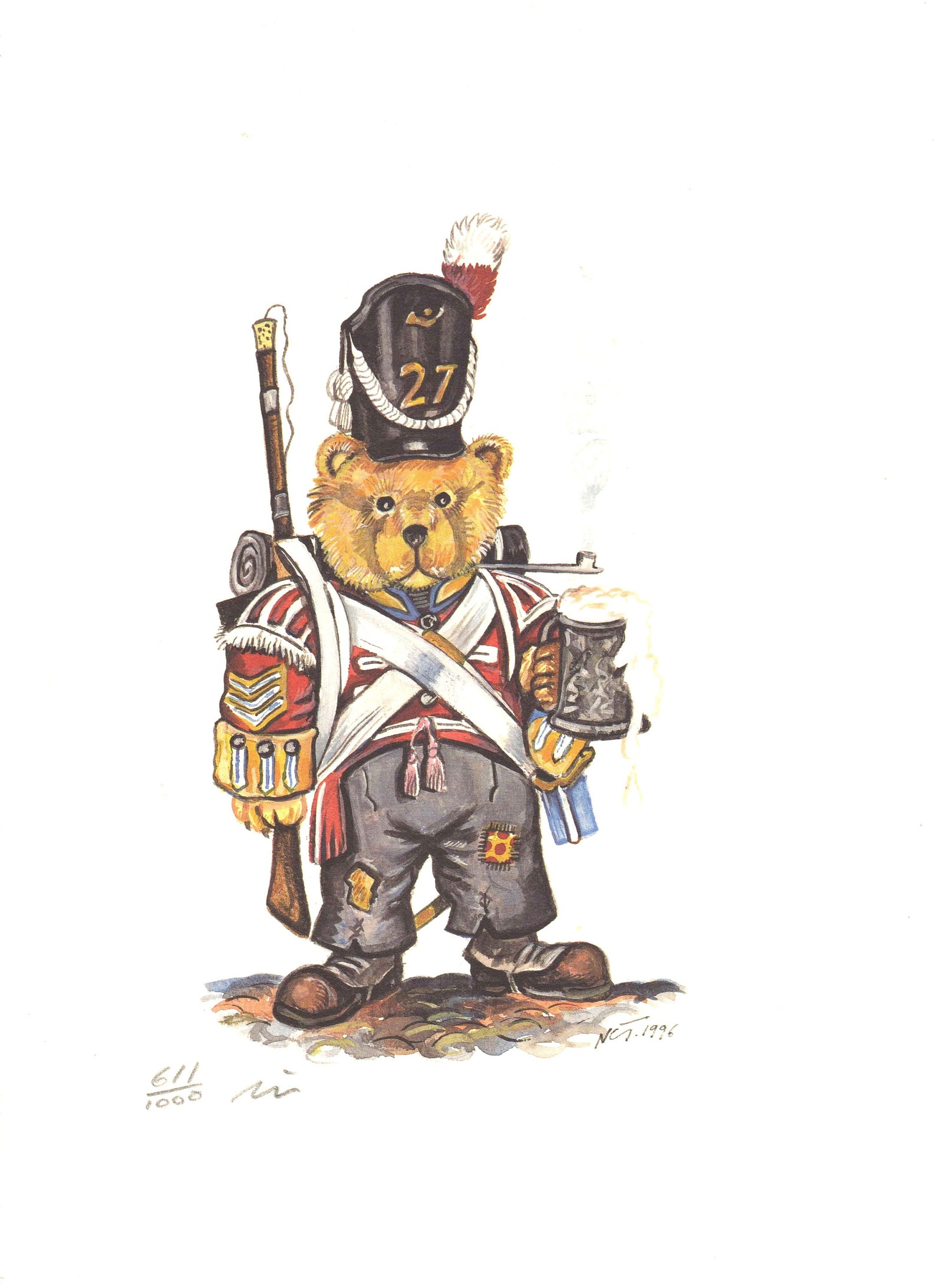 Napoleonic Teddy Bears of 1815 - the Complete Set - Etsy