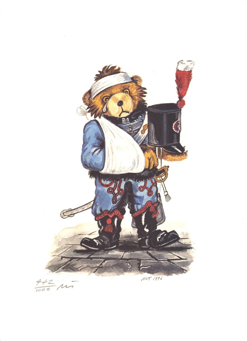 Napoleonic Teddy Bears of 1815 - the Complete Set - Etsy