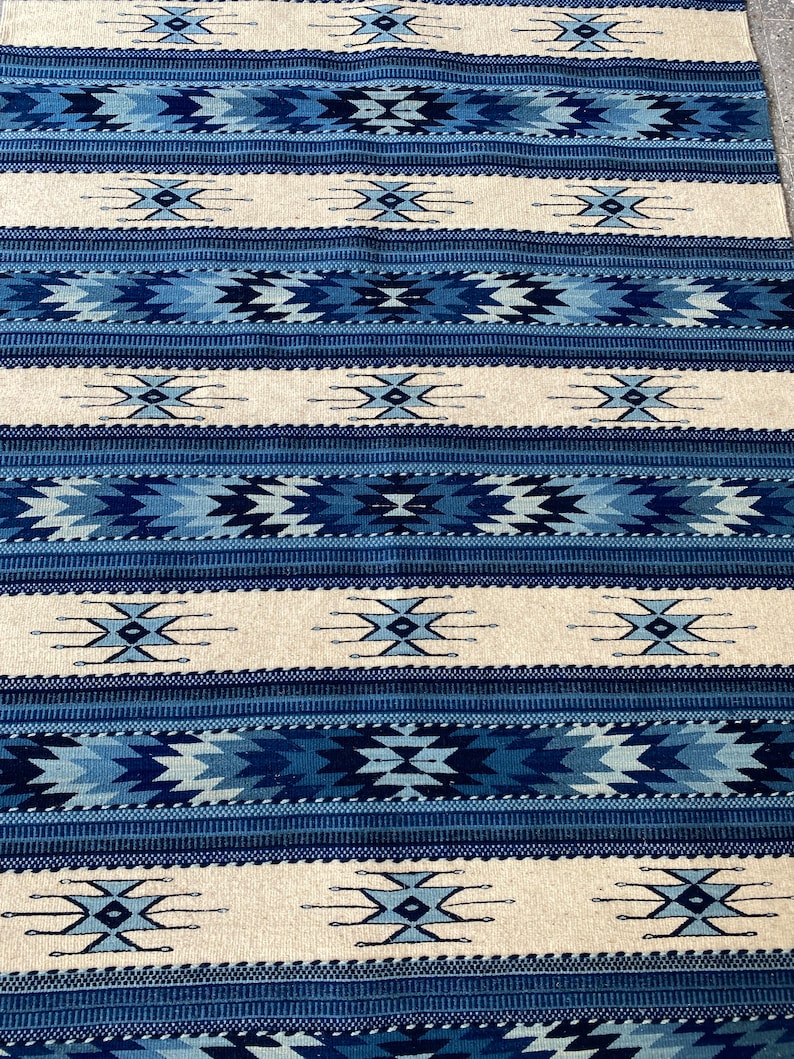Zapotec Rug, Zapotec Traditional Design, Diamonds - Etsy