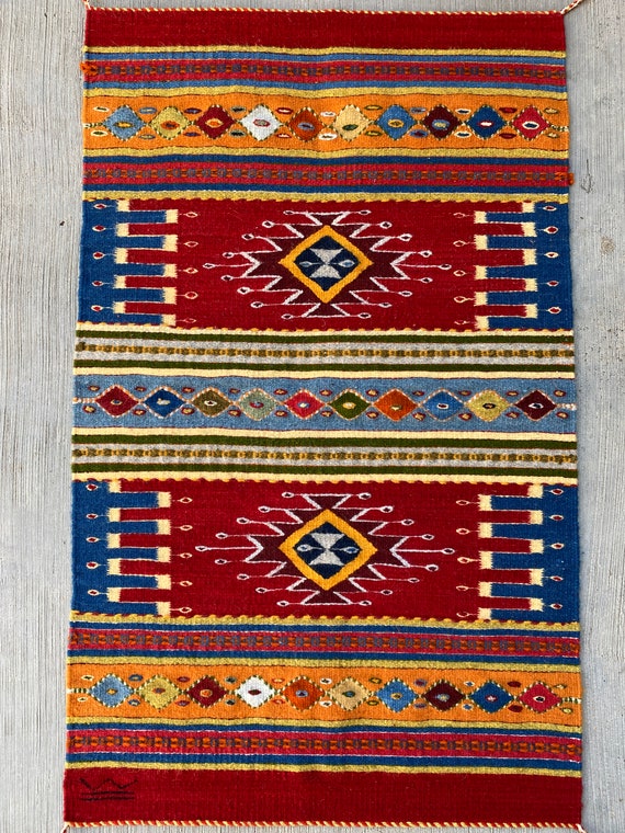 Zapotec Rug Traditional Zapotec Design - Etsy