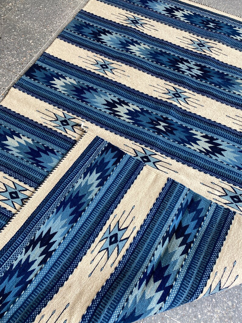 Zapotec Rug, Zapotec Traditional Design, Diamonds - Etsy