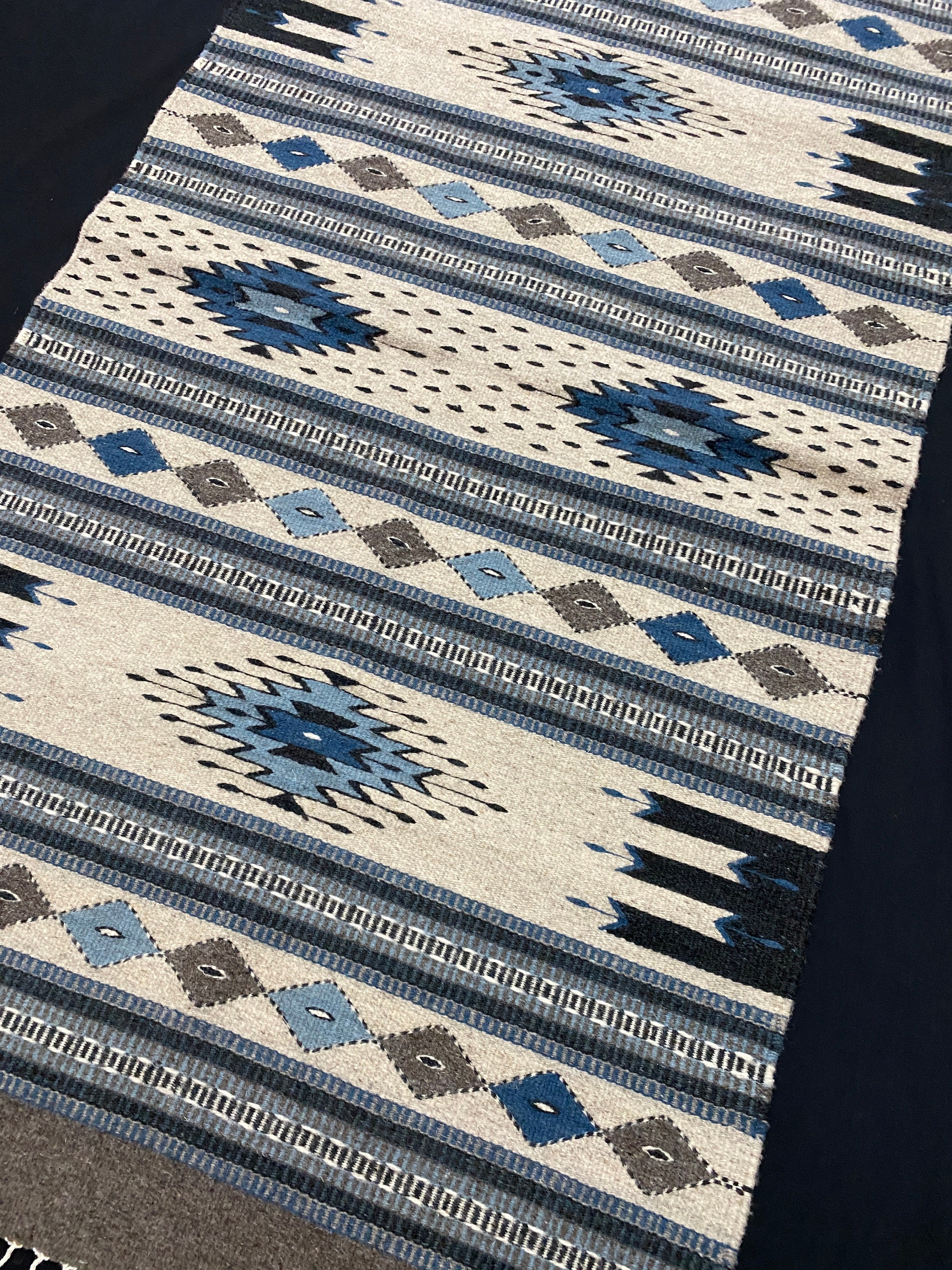 ZAPOTEC RUG, Zapotec Diamonds - Etsy